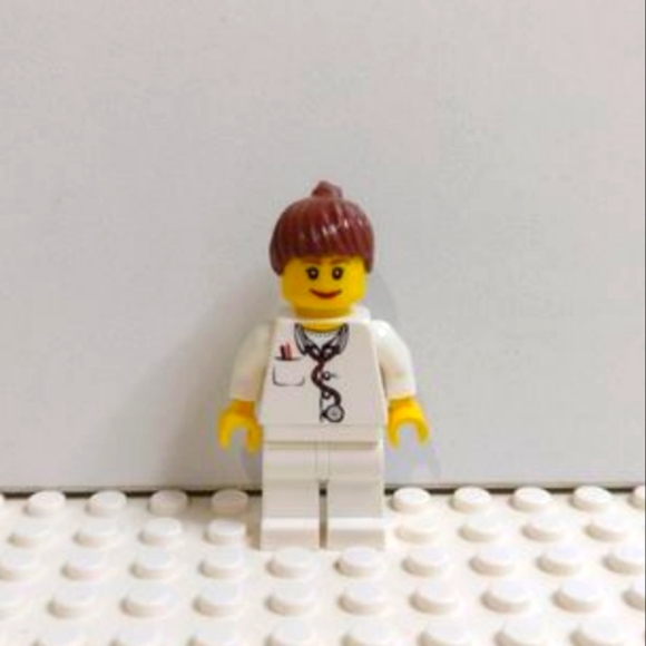 Lego | Toys | Lego Nurse Doctor Minifigure Female | Poshmark